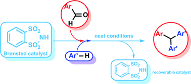A new practical synthesis of triaryl and trisindolylmethanes under ...