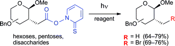 Barton radical reactions of 2-C-branched carbohydrates - Organic ...