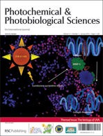 Front cover - Photochemical & Photobiological Sciences (RSC Publishing)