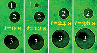 Twist disclination loops in a bent-core nematic liquid crystal - Soft ...