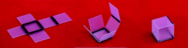 Self-folding of polymer sheets using local light absorption - Soft ...