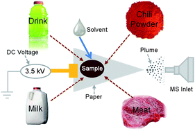 Paper spray: a simple and efficient means of analysis of different ...