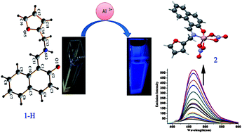 A water soluble Al3+ selective colorimetric and fluorescent turn-on ...