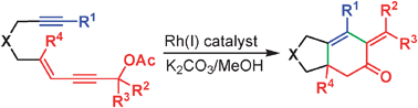 Rhodium-catalyzed 1,3-acyloxy migration and subsequent intramolecular ...