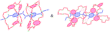 Pseudorotaxanes from self-assembly of two crown ether-based cryptands ...
