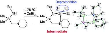 Isolation of reactive intermediates in deprotonation reactions with ...
