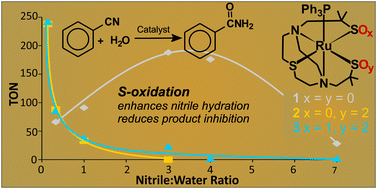 Bioinspired catalytic nitrile hydration by dithiolato, sulfinato ...
