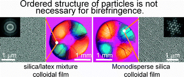 Optical anisotropy in packed isotropic spherical particles: indication ...