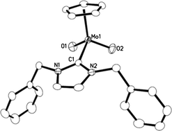 First crystallographic elucidation of a high-valent molybdenum oxo N ...