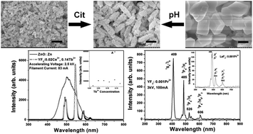 YF3:Ln3+ (Ln = Ce, Tb, Pr) submicrospindles: hydrothermal synthesis and ...