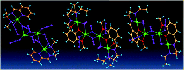 CuII–azide polynuclear complexes of Cu4 building clusters with Schiff ...