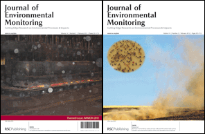Front cover - Journal of Environmental Monitoring (RSC Publishing)