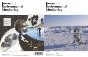 Front cover - Journal of Environmental Monitoring (RSC Publishing)