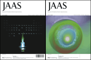 Front cover - Journal of Analytical Atomic Spectrometry (RSC Publishing)