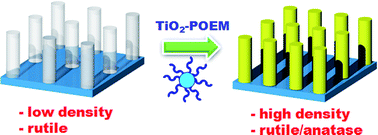 Facile fabrication of vertically aligned TiO2 nanorods with high ...