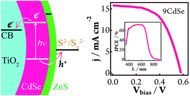 CdSe-sensitized mesoscopic TiO2 solar cells exhibiting >5% efficiency: redundancy of CdS buffer ...