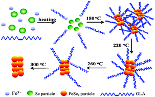 Facile synthesis of flake-like FeSe2 particles in open-air conditions ...