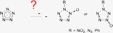 Guiding the synthesis of pentazole derivatives and their mono- and di ...