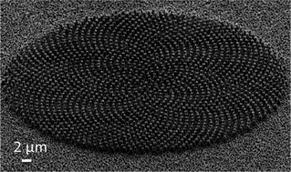 Nanopatterning of silicon nanowires for enhancing visible ...