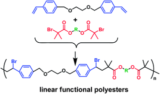 Synthesis of linear functionalized polyesters by controlled atom ...