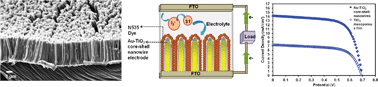 Core-shell Au–TiO2 nanoarchitectures formed by pulsed laser deposition ...