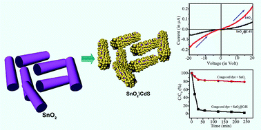 Photocatalytic properties of semiconductor SnO2/CdS heterostructure ...