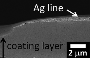 Absorption layers of ink vehicles for inkjet-printed lines with low ...