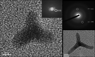 Nickel nanocrystals: fast synthesis of cubes, pyramids and tetrapods ...