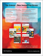 Back cover - RSC Advances (RSC Publishing)