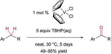 A highly selective vanadium catalyst for benzylic C–H oxidation ...