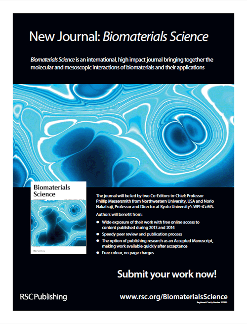 Back cover - Soft Matter (RSC Publishing)