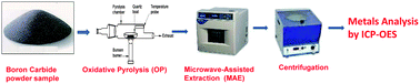 Oxidative pyrolysis combined with the microwave-assisted extraction ...