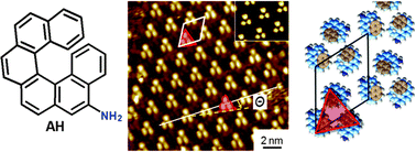 Self-assembly of an asymmetrically functionalized [6]helicene at liquid ...