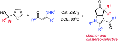 ZnCl2-catalyzed chemoselective cascade reactions of enaminones with 2 ...
