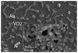 Nanostructured VO2 thin films via cathodic deposition - CrystEngComm ...