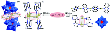 Assembly of multinuclear Ag complexes and Keggin polyoxometalates ...