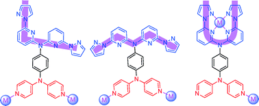 Coordination polymers of a multipyridyl and pyrazolyl ligand with ...