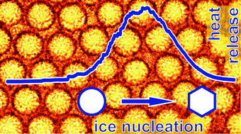 The homogeneous ice nucleation rate of water droplets produced in a ...