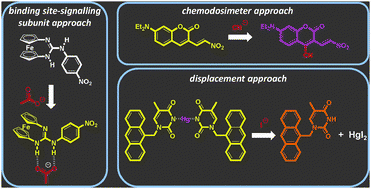 Chromogenic and fluorogenic chemosensors and reagents for anions. A ...