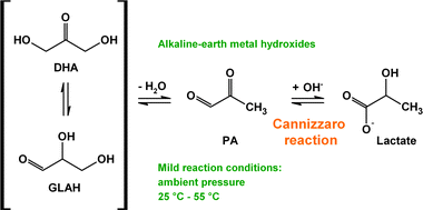 Synthesis of lactic acid from dihydroxyacetone: use of alkaline-earth ...