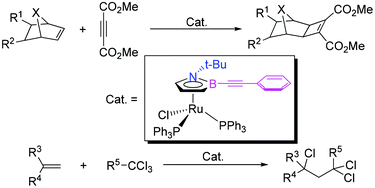 A half-sandwich 1,2-azaborolyl ruthenium complex: synthesis, characterization, and evaluation of ...