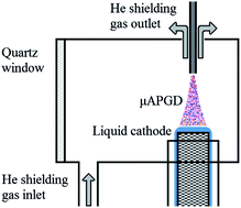 Coupling of cold vapor generation with an atmospheric pressure glow ...