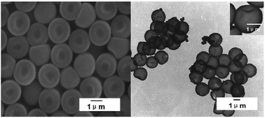 Synthesis of anisotropic TiO2 hollow microspheres using cave particles ...