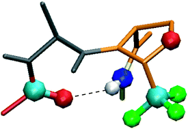 Conformational properties of peptides incorporating a fluorinated ...