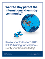 Back cover - New Journal of Chemistry (RSC Publishing)