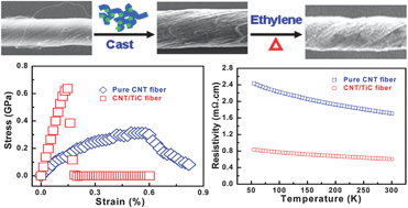 Enhanced mechanical strength and electrical conductivity of carbon ...