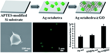Graphene oxide and shape-controlled silver nanoparticle hybrids for ...