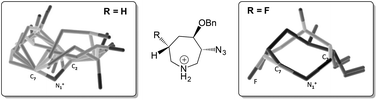 Conformational regulation of substituted azepanes through selective ...