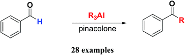 Tandem nucleophilic addition–Oppenauer oxidation of aromatic aldehydes ...