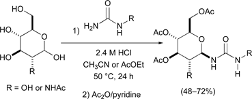 Protecting group free synthesis of urea-linked glycoconjugates ...